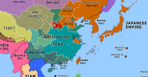 Fall of Nanjing | Historical Atlas of Asia Pacific (13 December 1937 ...