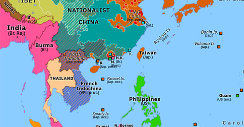 Vichy French Indochina Map The History Of Communism In Vietnam: From