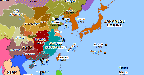 Birth of the Chinese Civil War | Historical Atlas of Asia Pacific (14 ...