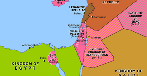 UN Partition Plan for Palestine | Historical Atlas of Eastern ...