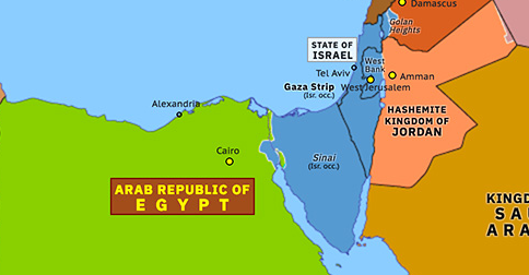 Yom Kippur War: Israeli Counterattack | Historical Atlas of Eastern ...