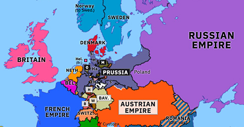 Second Battle of Custoza | Historical Atlas of Europe (24 June 1866 ...