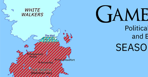 The Dragon and the Wolf | Historical Atlas of Game of Thrones (Season 7 ...
