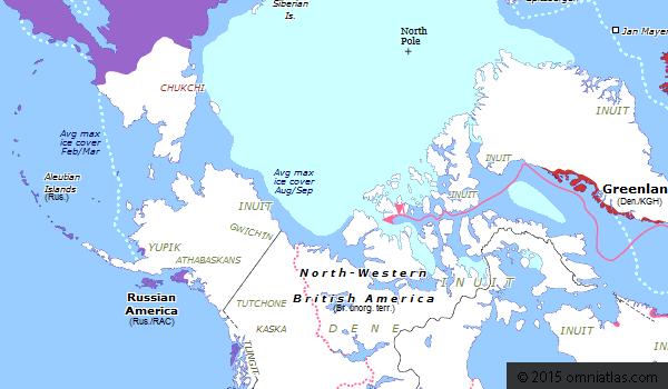Anglo-Russian Convention | Historical Atlas of the Arctic (28 February ...
