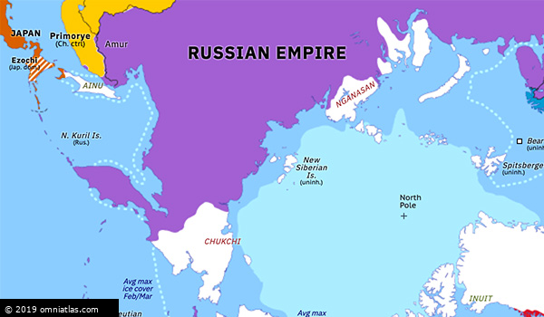 Amur Acquisition | Historical Atlas of the Arctic (13 August 1859 ...