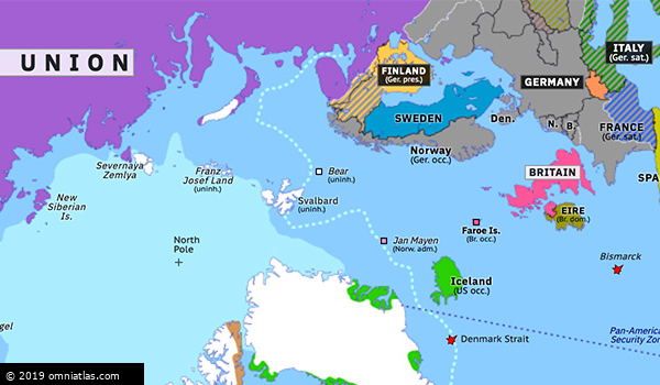 Operation Silver Fox | Historical Atlas of the Arctic (3 September 1941 ...