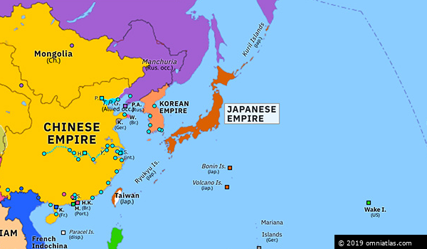 Anglo-Japanese Alliance | Historical Atlas of Asia Pacific (30 January ...