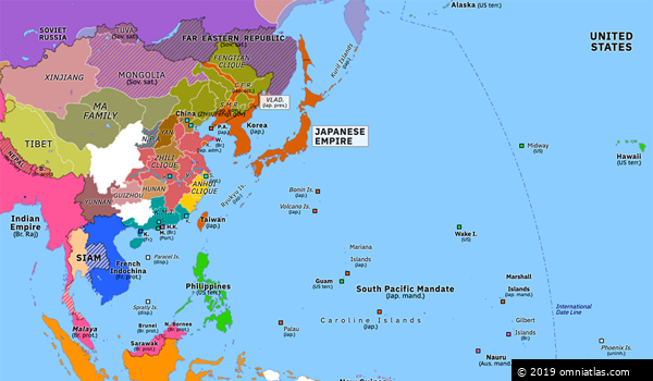 Washington Naval Conference | Historical Atlas of Asia Pacific (6 ...