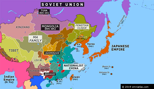 Sino-Soviet Conflict | Historical Atlas of Asia Pacific (20 November ...