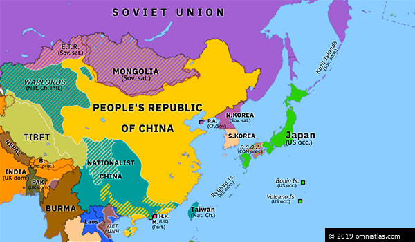 People's Republic of China | Historical Atlas of Asia Pacific (1 ...