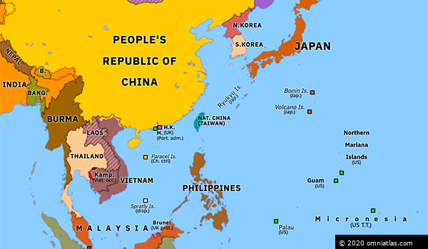 Sino-Vietnamese War | Historical Atlas of Asia Pacific (5 March 1979 ...