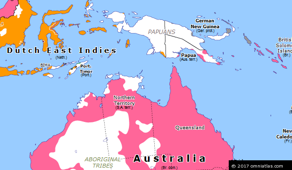 Consolidation of the Dutch East Indies | Historical Atlas of ...