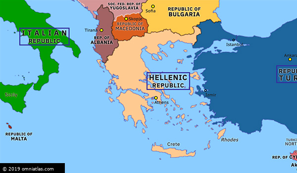 Collapse of the Eastern Bloc | Historical Atlas of Eastern ...