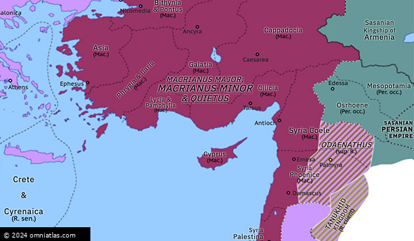 Thirty Tyrants | Historical Atlas of Eastern Mediterranean (11 ...