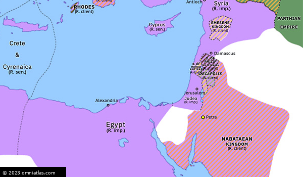 Crucifixion of Jesus | Historical Atlas of Eastern Mediterranean (3 ...