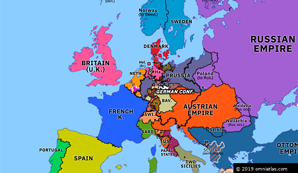 Belgian Revolution | Historical Atlas of Europe (23 September 1830 ...