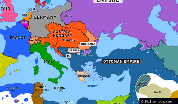 Great Eastern Crisis | Historical Atlas of Europe (2 January 1878 ...