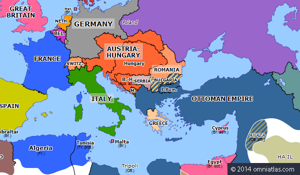 Scramble for Africa | Historical Atlas of Europe (15 November 1884 ...