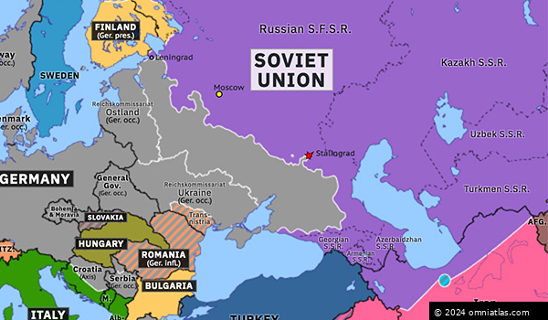 Stalingrad Map Full Article: The Struggle For Stalingrad City: