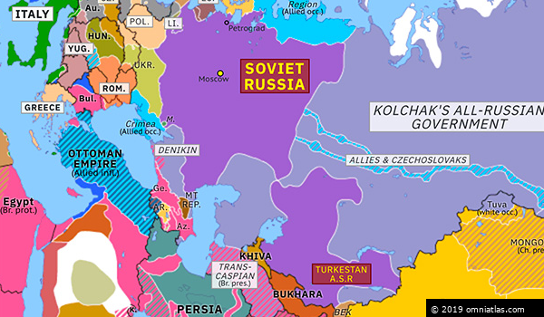 Soviet Russian Counter-Offensives | Historical Atlas of Northern ...