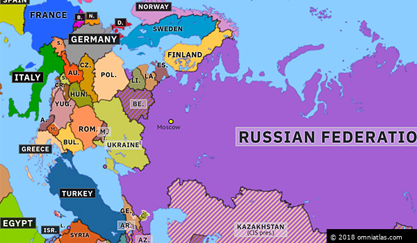 Dissolution of the Soviet Union | Historical Atlas of Northern Eurasia ...