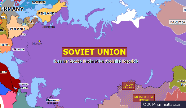 Ussr World Map