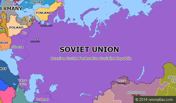 Rise of Stalin | Historical Atlas of Northern Eurasia (14 November 1927 ...