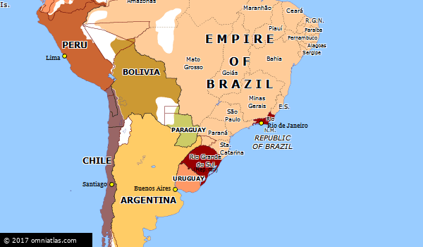 Proclamation of the Republic of Brazil | Historical Atlas of South ...